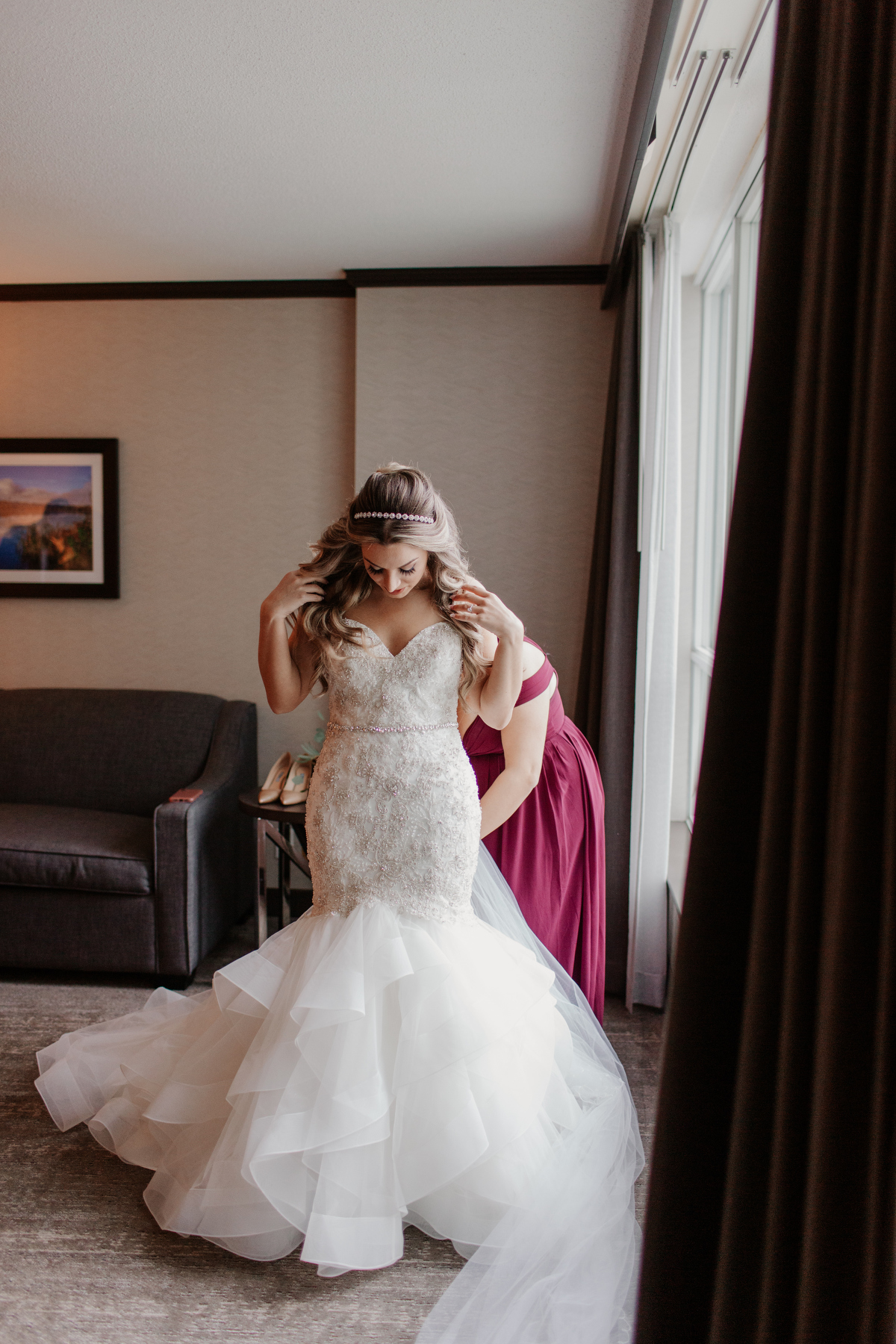 Hilton Vancouver Metrotown Wedding